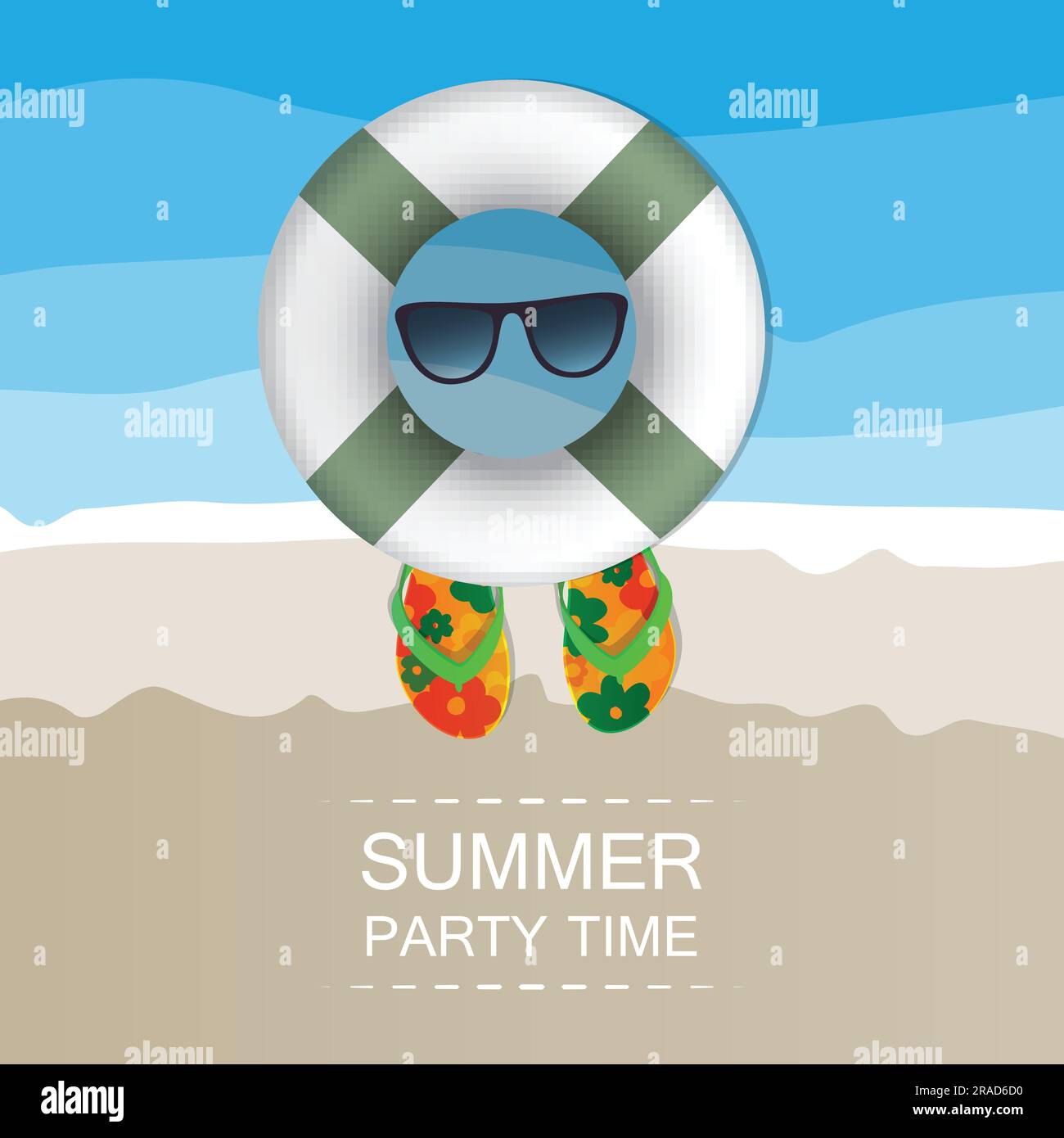 Flip flop flyer hi-res stock photography and images - Alamy