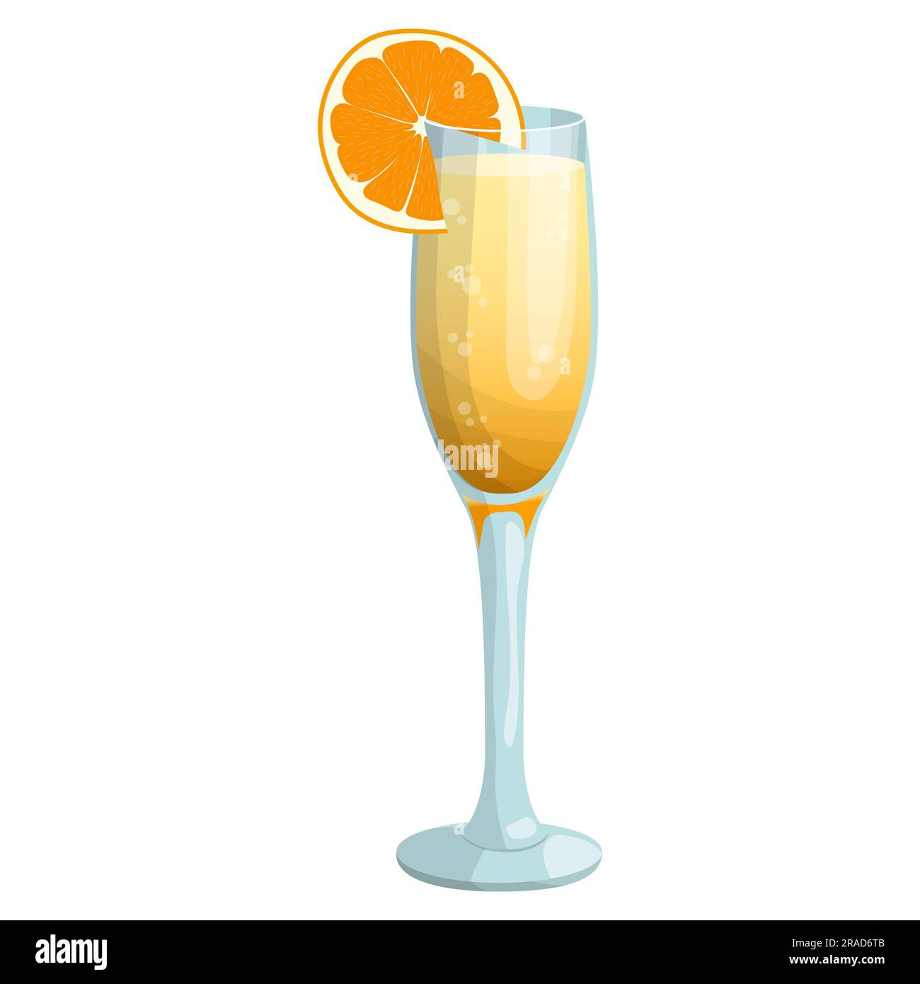 Mimosa Drink Drawing