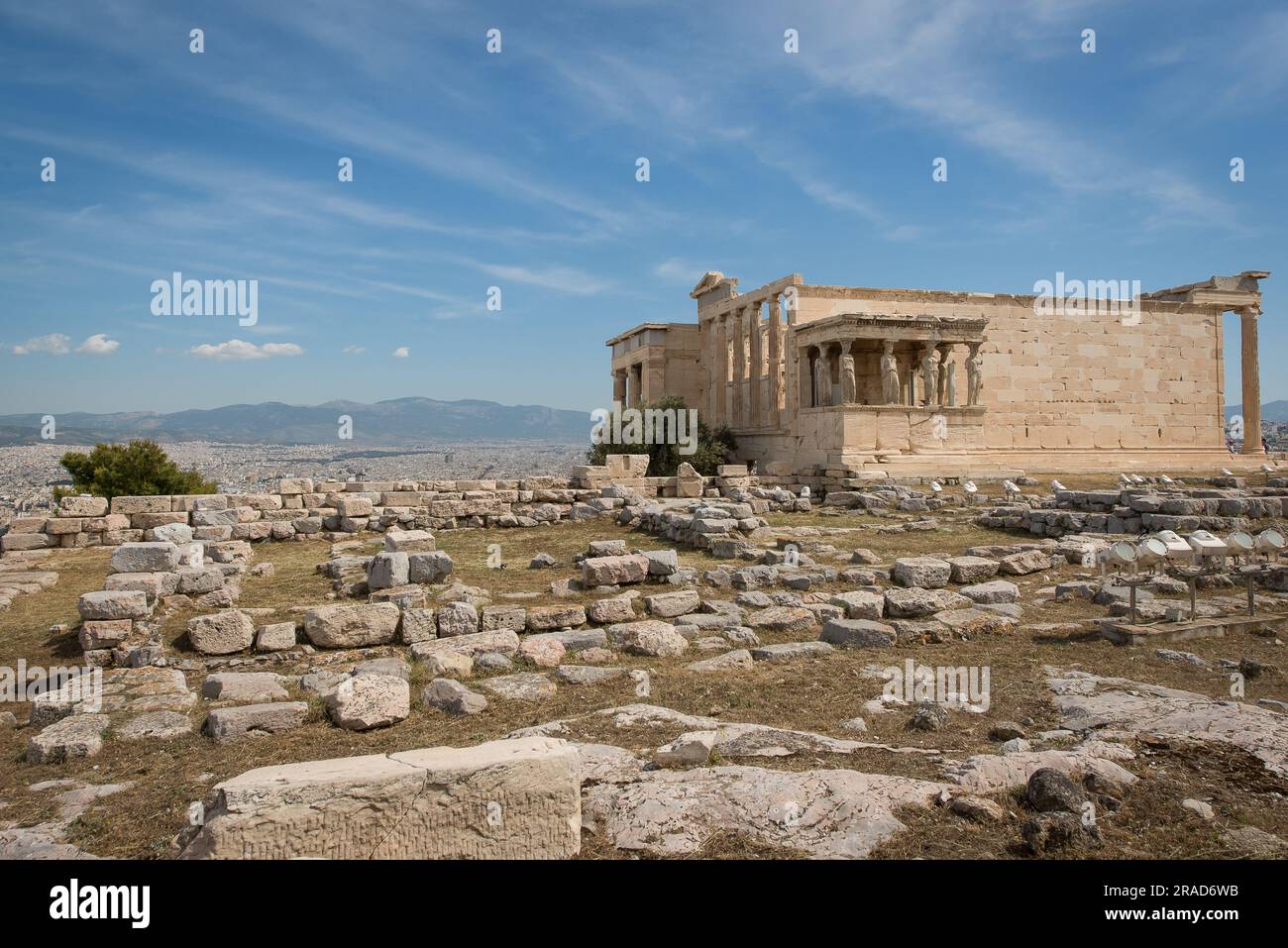 Temple of Athena Stock Photo - Alamy