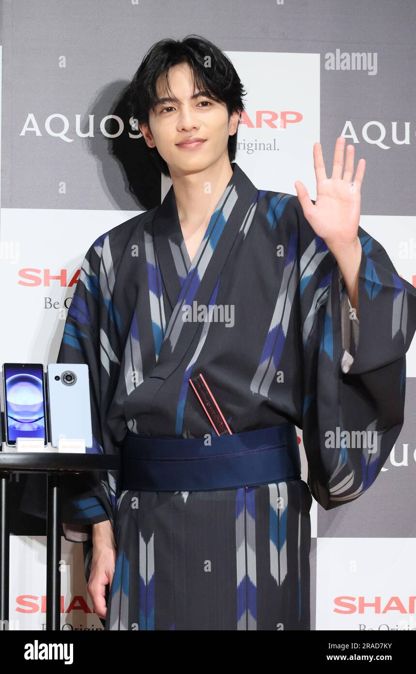 Tokyo, Japan. 3rd July, 2023. Japanese actor Jun Shison attends a ...