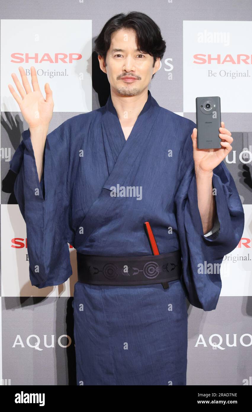 Tokyo, Japan. 3rd July, 2023. Japanese actor Yutaka Takenouchi attends ...