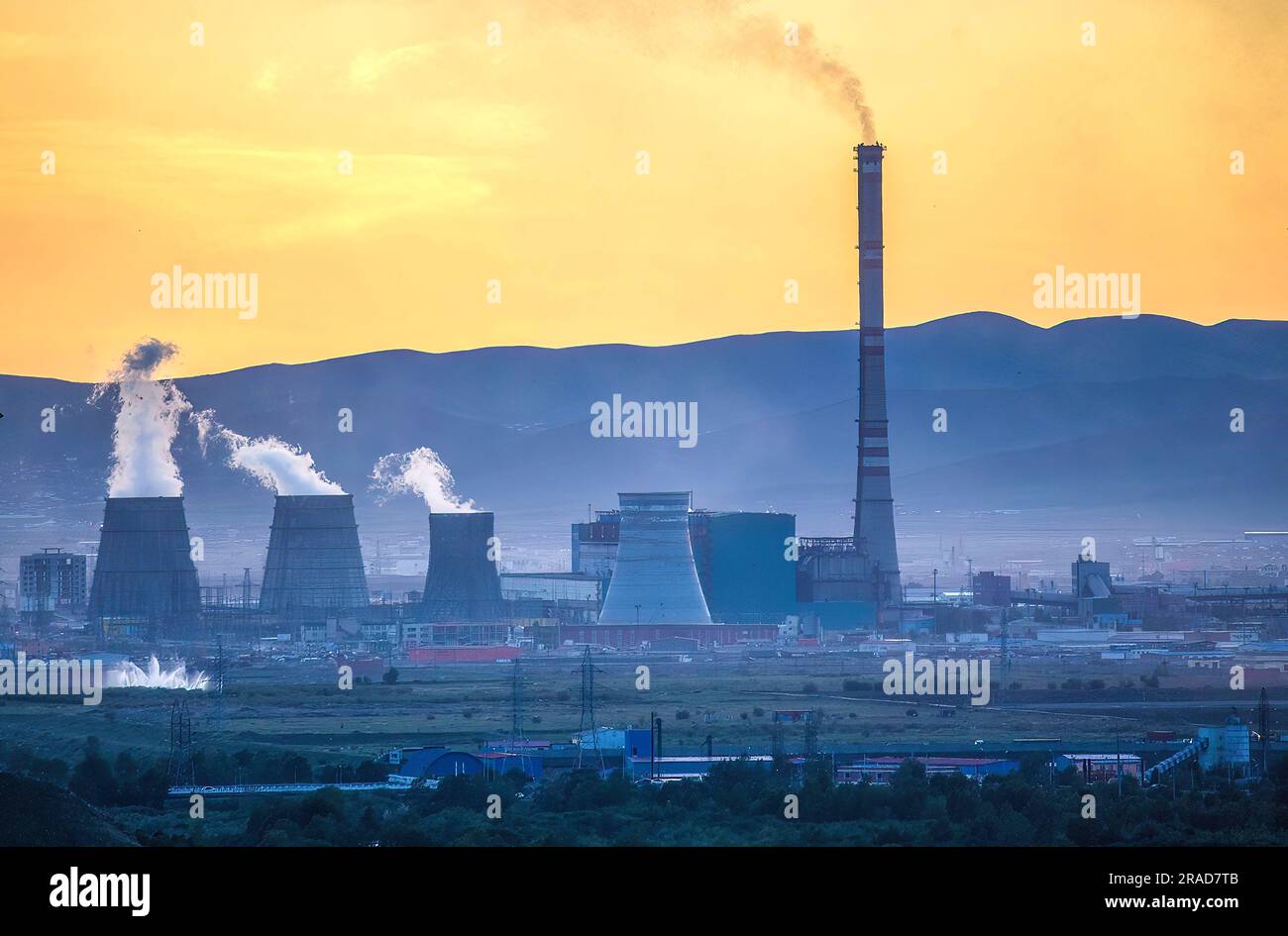 Ulan bator pollution hi-res stock photography and images - Alamy