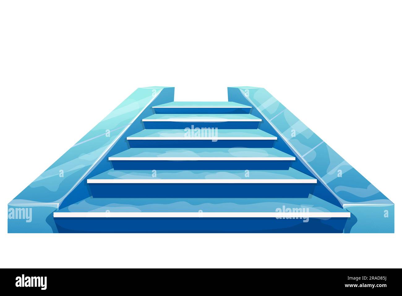 Frozen stairs Cut Out Stock Images & Pictures - Alamy