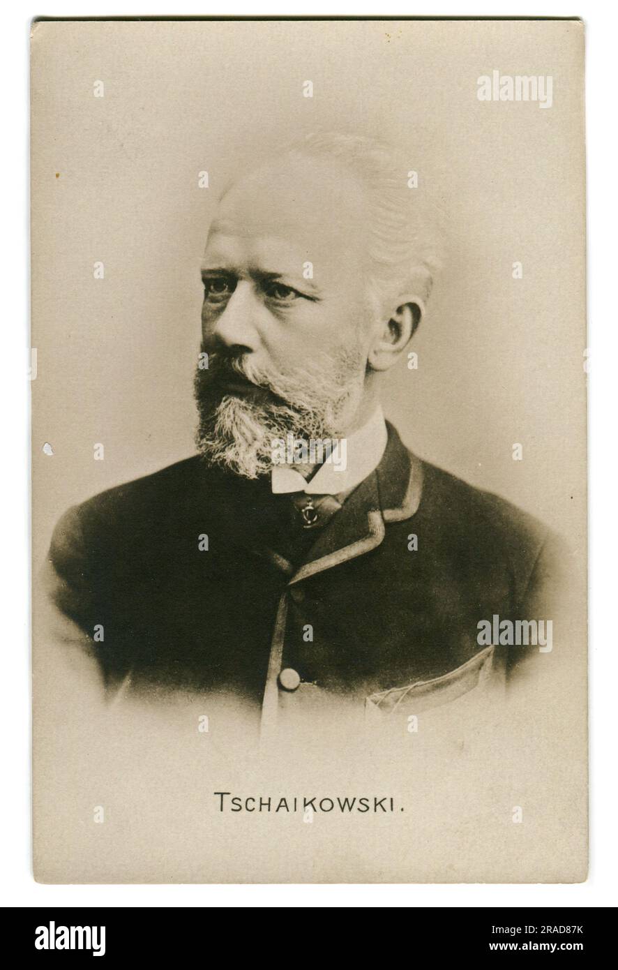Tchaikovsky letter hi-res stock photography and images - Alamy