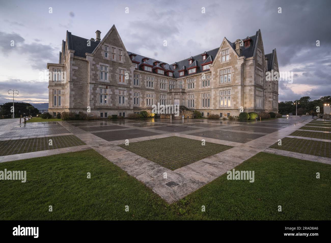Santander royal palace hi-res stock photography and images - Alamy