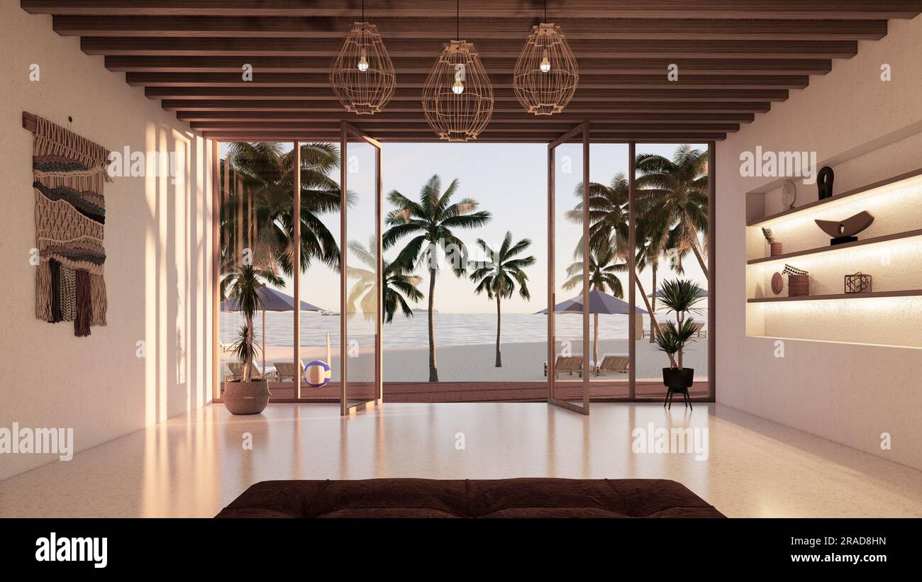 Render villa hi-res stock photography and images - Alamy