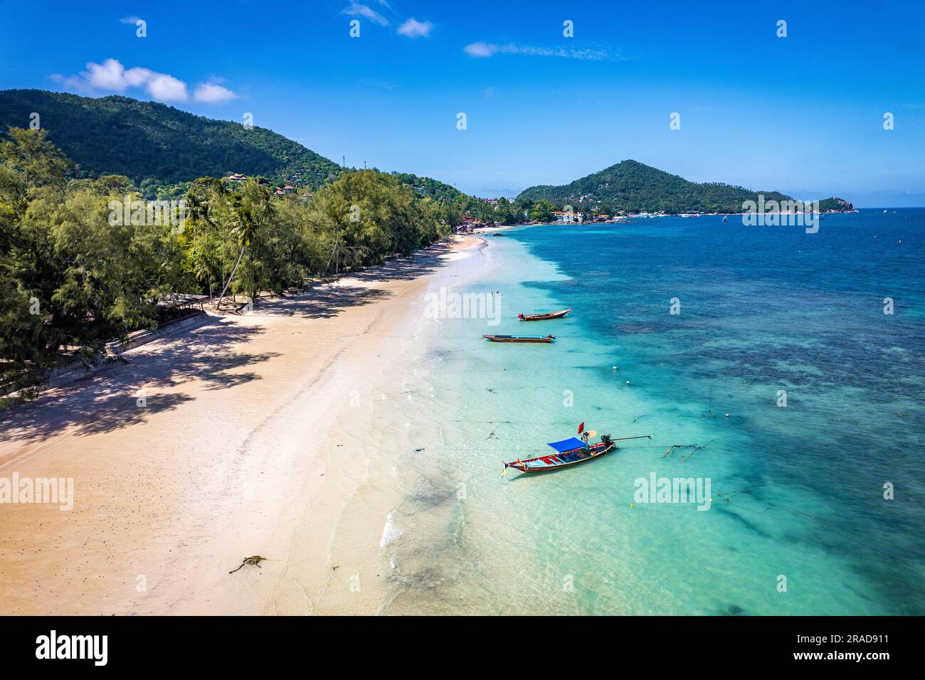 Aerial view sairee beach sai hi-res stock photography and images - Alamy