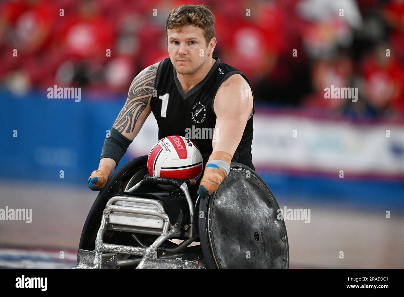 Cameron Leslie (NZL), JULY 2, 2023 - Wheelchair Rugby : Mitsui Fudosan ...