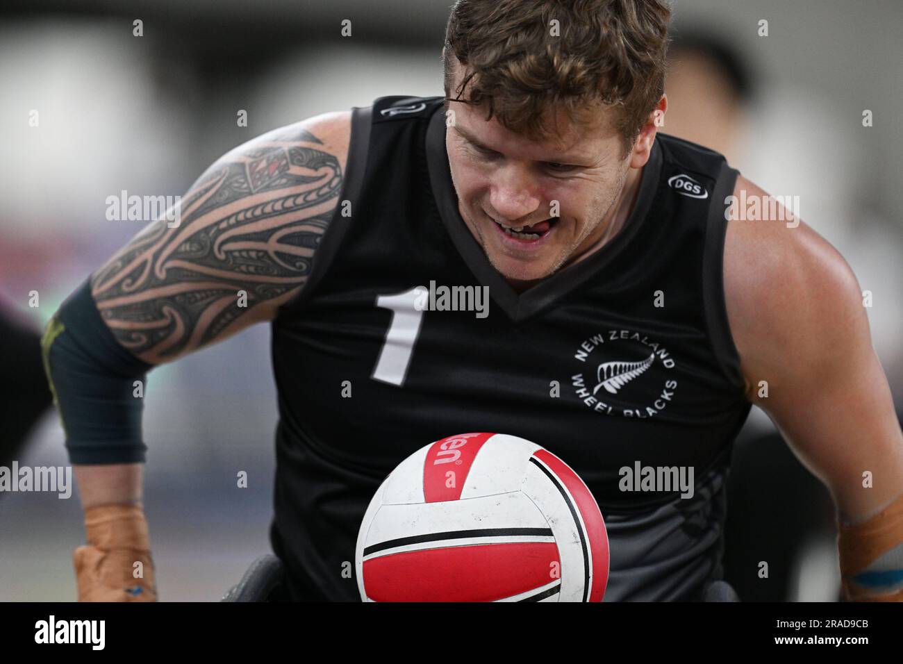 Cameron Leslie (NZL), JULY 2, 2023 - Wheelchair Rugby : Mitsui Fudosan ...