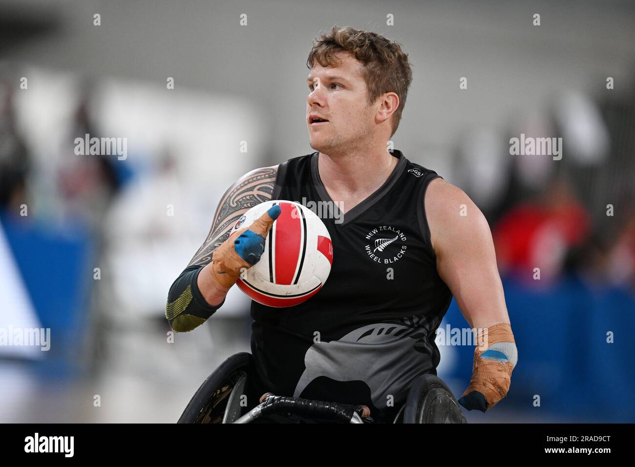 Cameron Leslie (NZL), JULY 2, 2023 - Wheelchair Rugby : Mitsui Fudosan ...