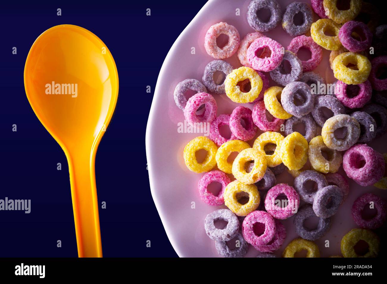 Food birds eye view hi-res stock photography and images - Alamy