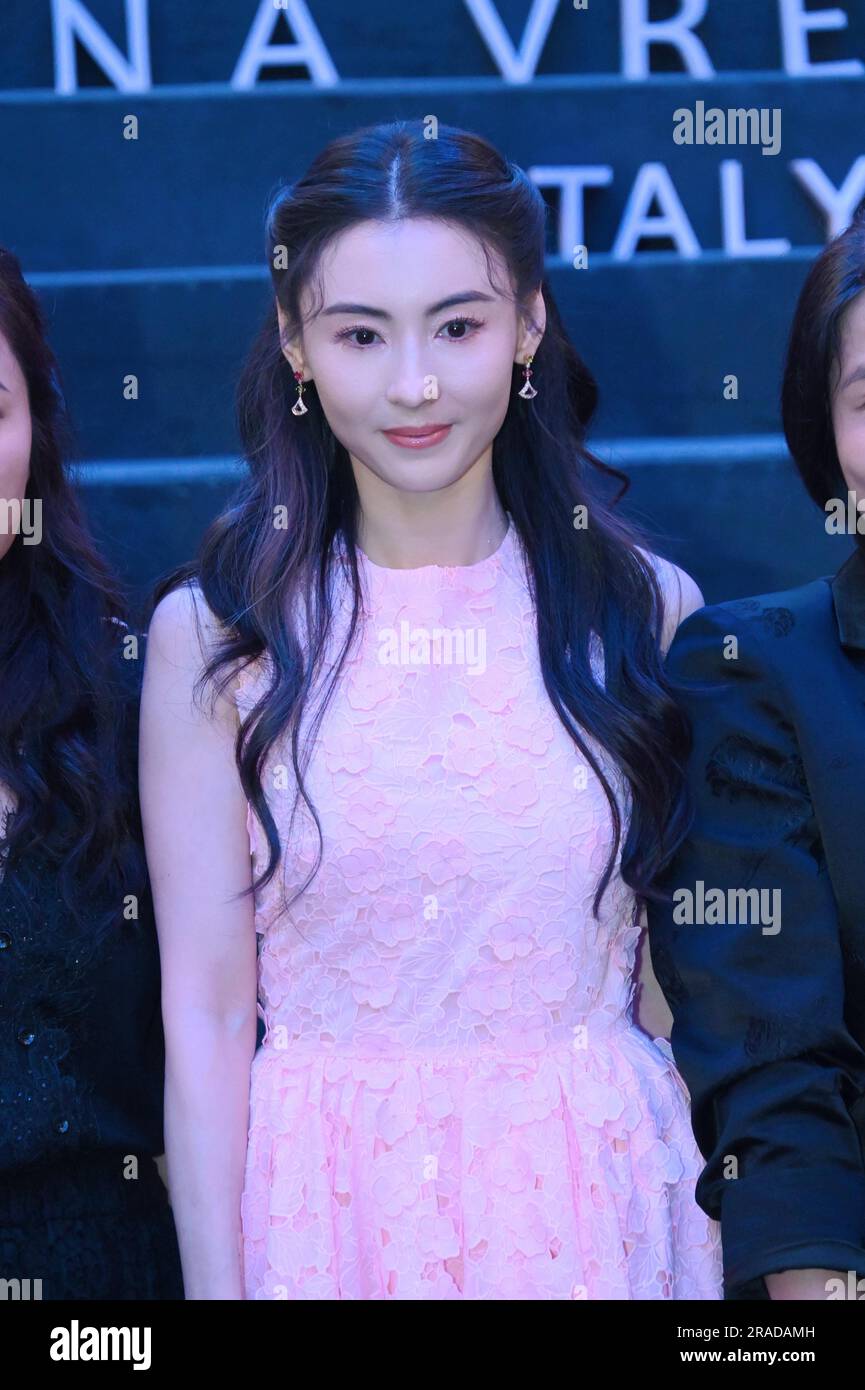 Hong Kong actress and cantopop singer Cecilia Cheung attends activity ...