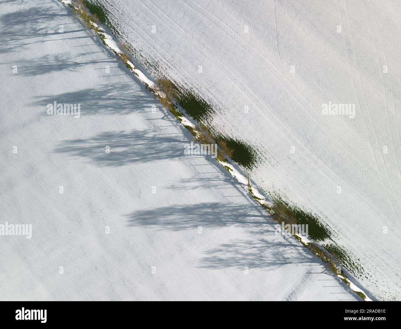 Winter Wonderland of Snow and Water Stock Photo - Alamy