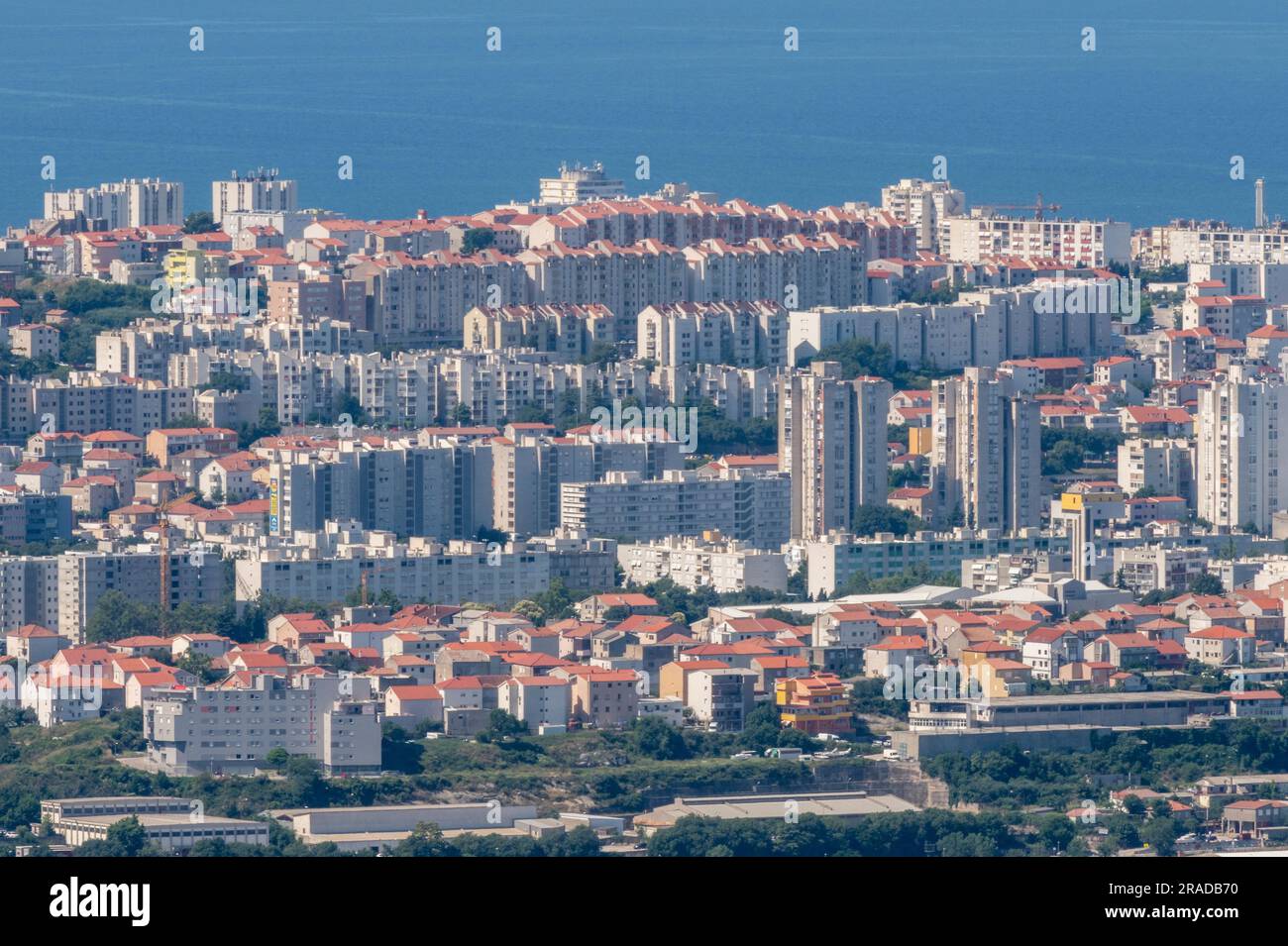 high rise multi-storey blocks of flats in the modernist or brutalist ...