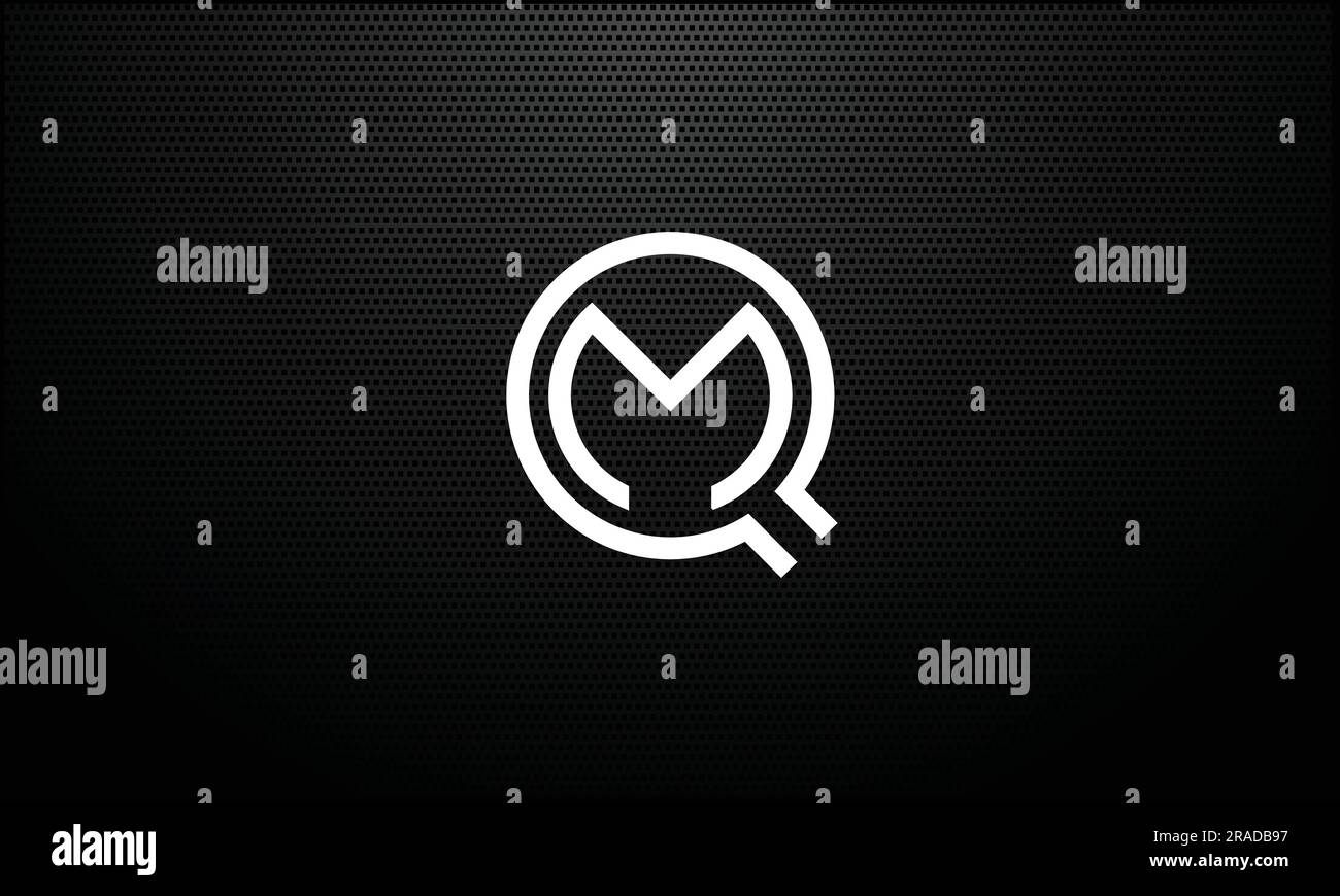 Letter m and q Stock Vector Images - Alamy