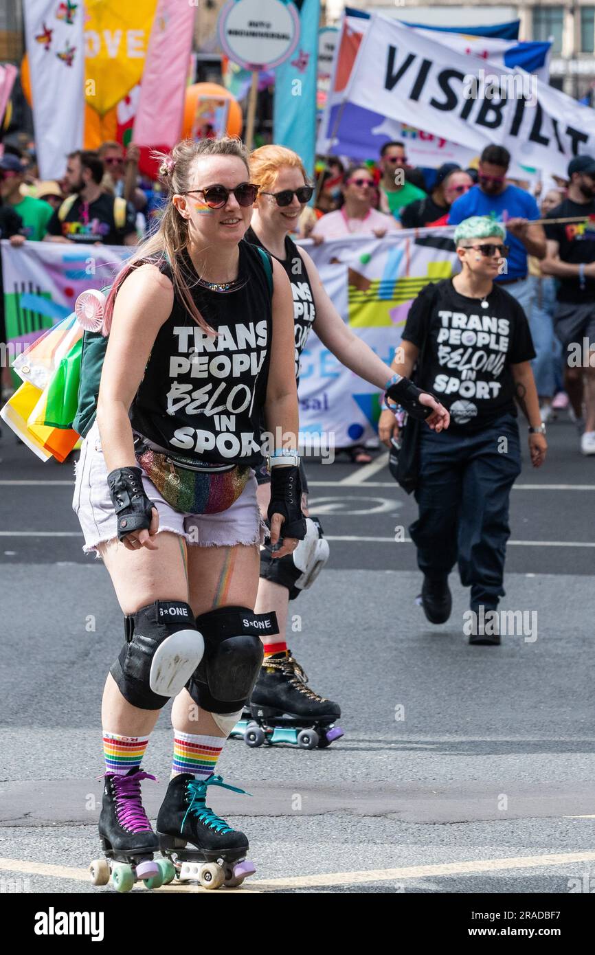 Trans people belong hi-res stock photography and images - Alamy