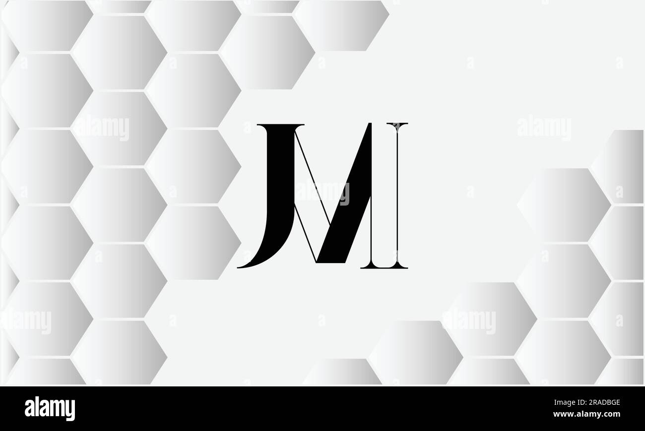Letter mj logo Black and White Stock Photos & Images - Alamy