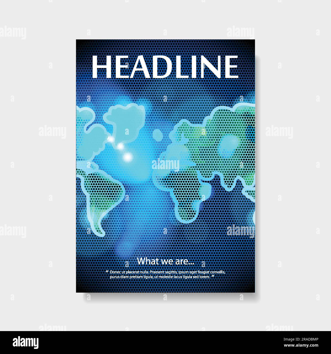 World continents mosaic Stock Vector Images - Alamy