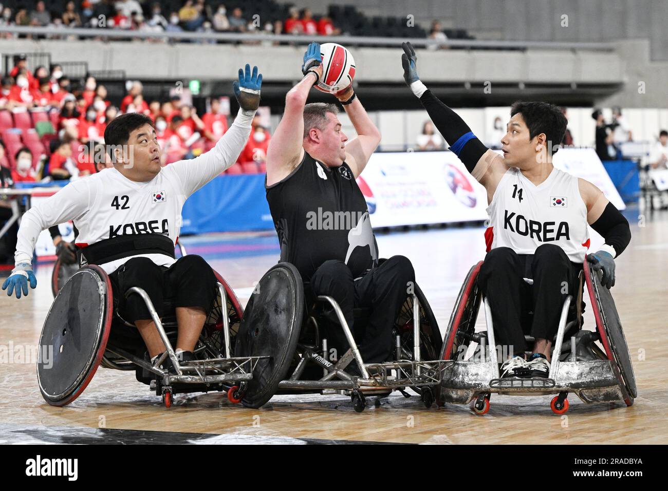 Tokyo, Japan. Credit: MATSUO. 2nd July, 2023. (L-R) Chan gwang Choi ...