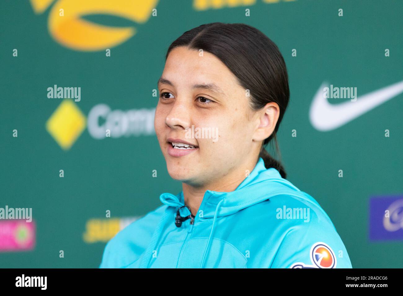 Australian Matildas Football Team Media Opportunity Stock Photo - Alamy