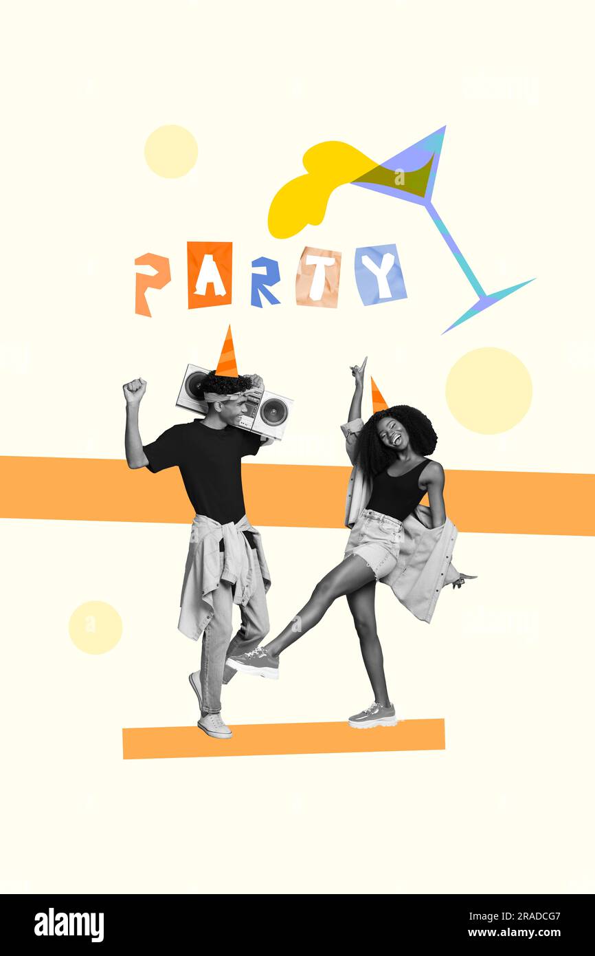 Vertical pinup pop collage poster of overjoyed cheerful people ... Vertical pinup pop collage poster of overjoyed cheerful people ...