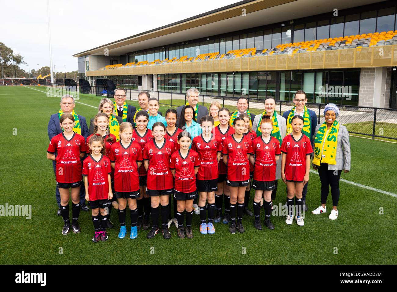 Australian Matildas Football Team Media Opportunity Stock Photo - Alamy