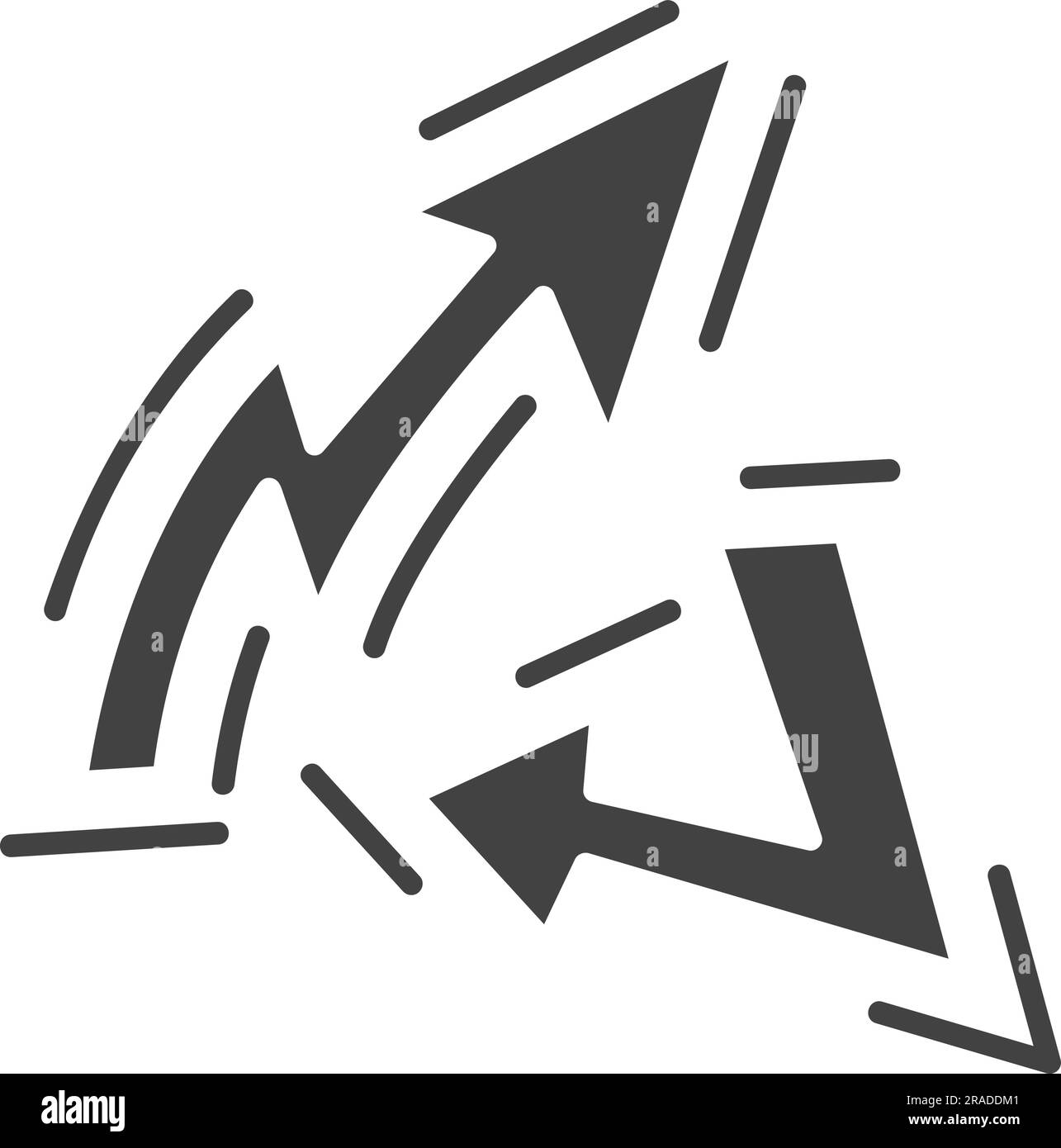 Arrows left and right Black and White Stock Photos & Images - Alamy