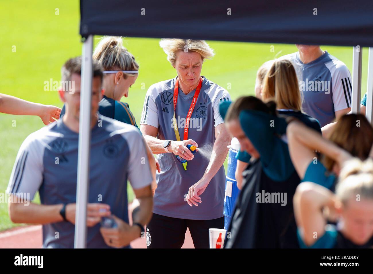 Herzogenaurach, Germany. 03rd July, 2023. Soccer: National team, women ...