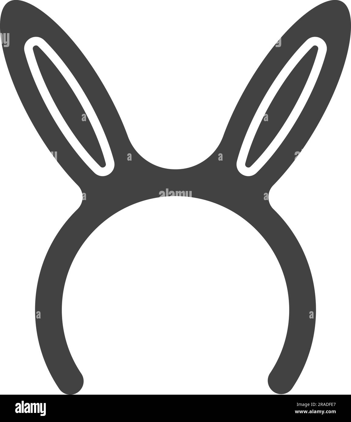 Bunny Ears Icon Image Stock Vector Image & Art - Alamy