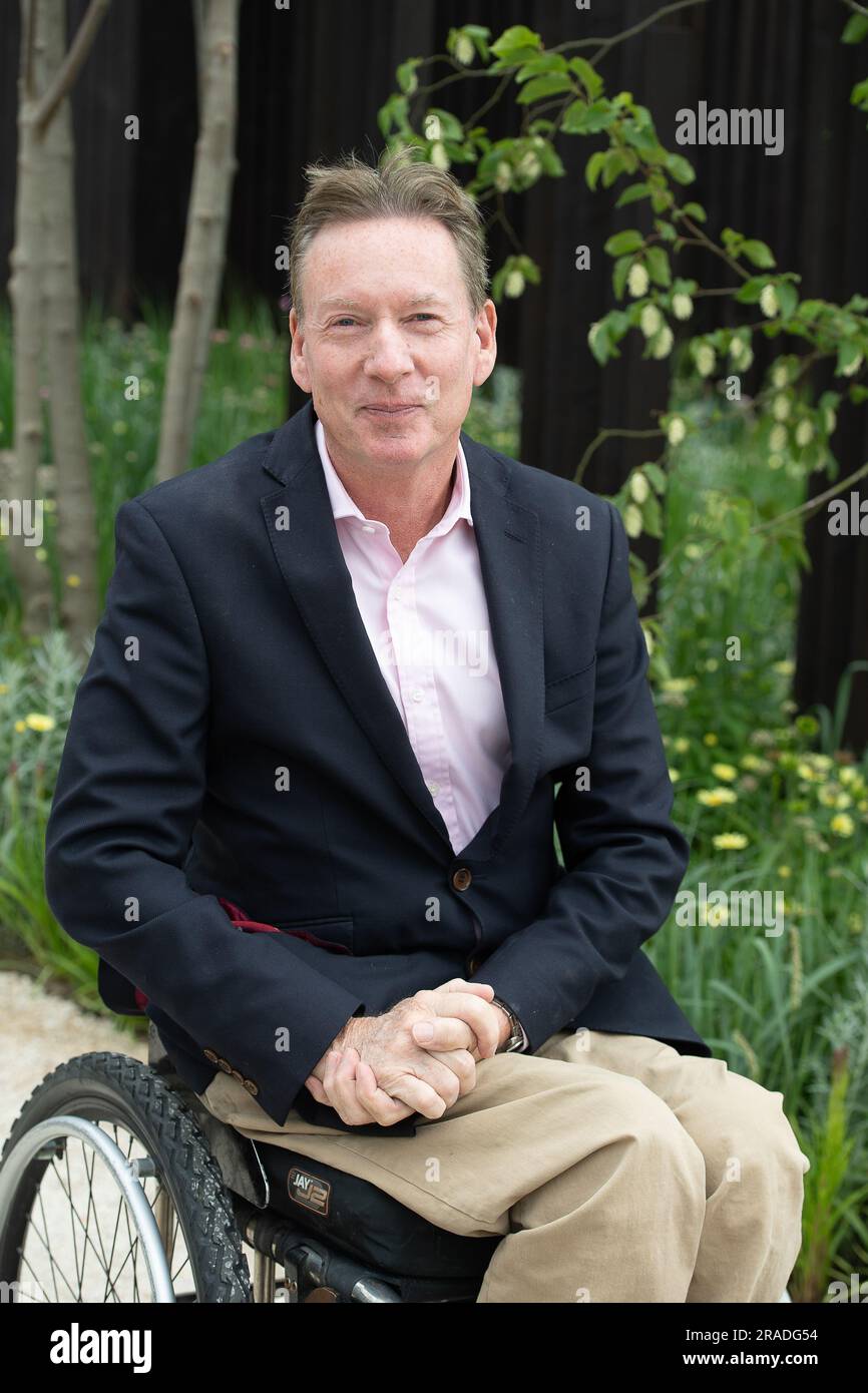 East Molesey, Surrey, UK. 3rd July, 2023. BBC Security Journalist ...