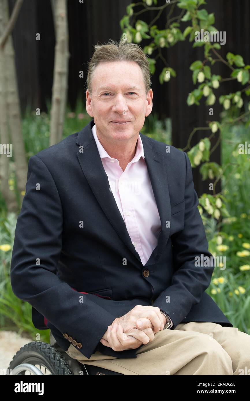 East Molesey, Surrey, UK. 3rd July, 2023. BBC Security Journalist ...