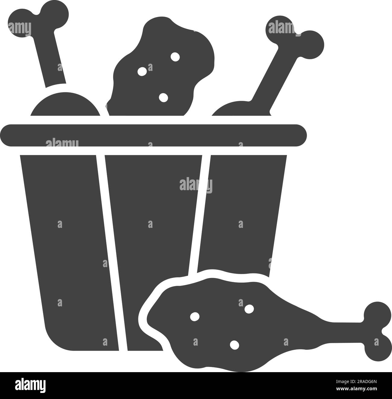 Chicken piece bucket hi-res stock photography and images - Alamy