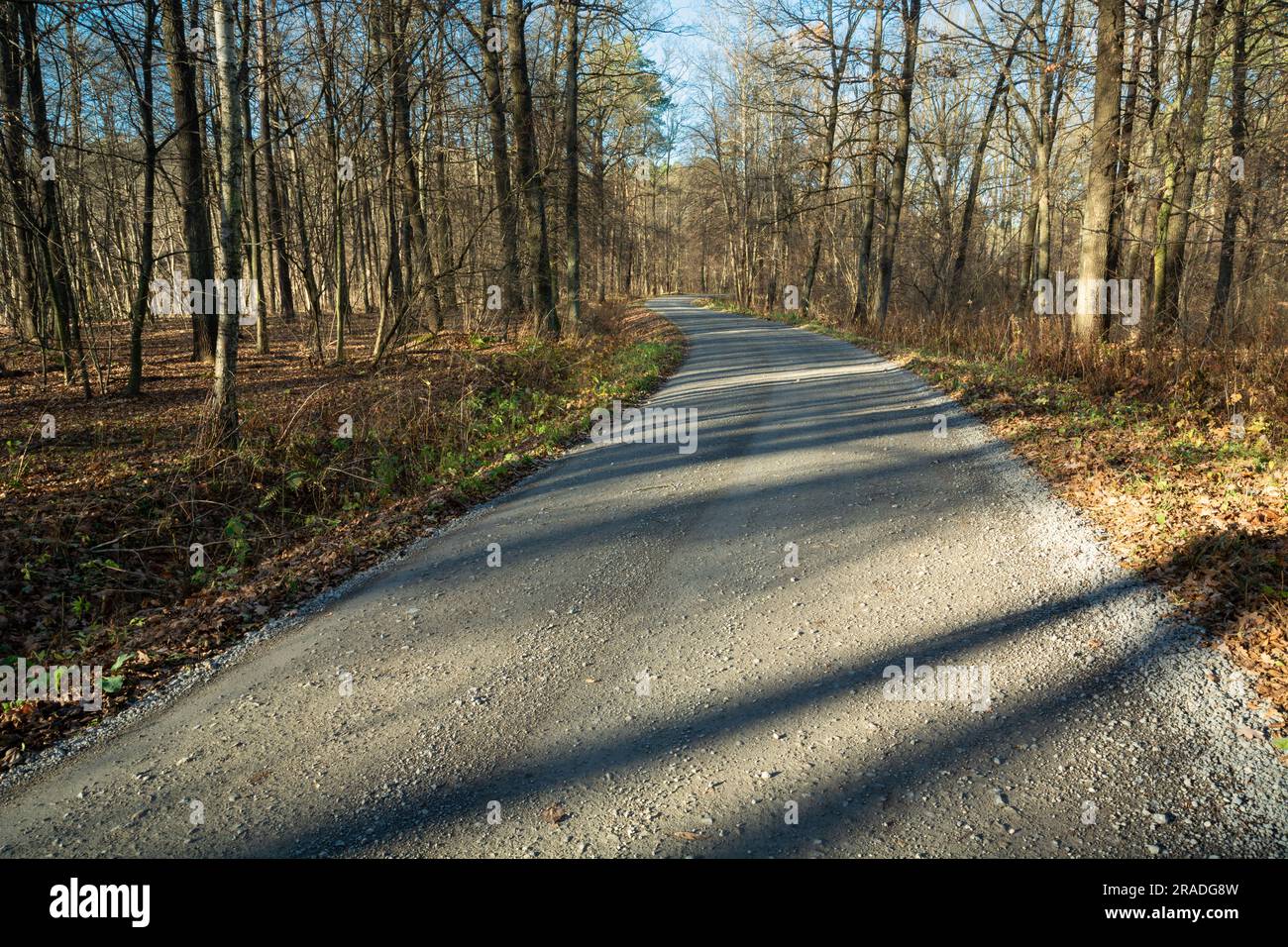 Gravel road on route hi-res stock photography and images - Alamy