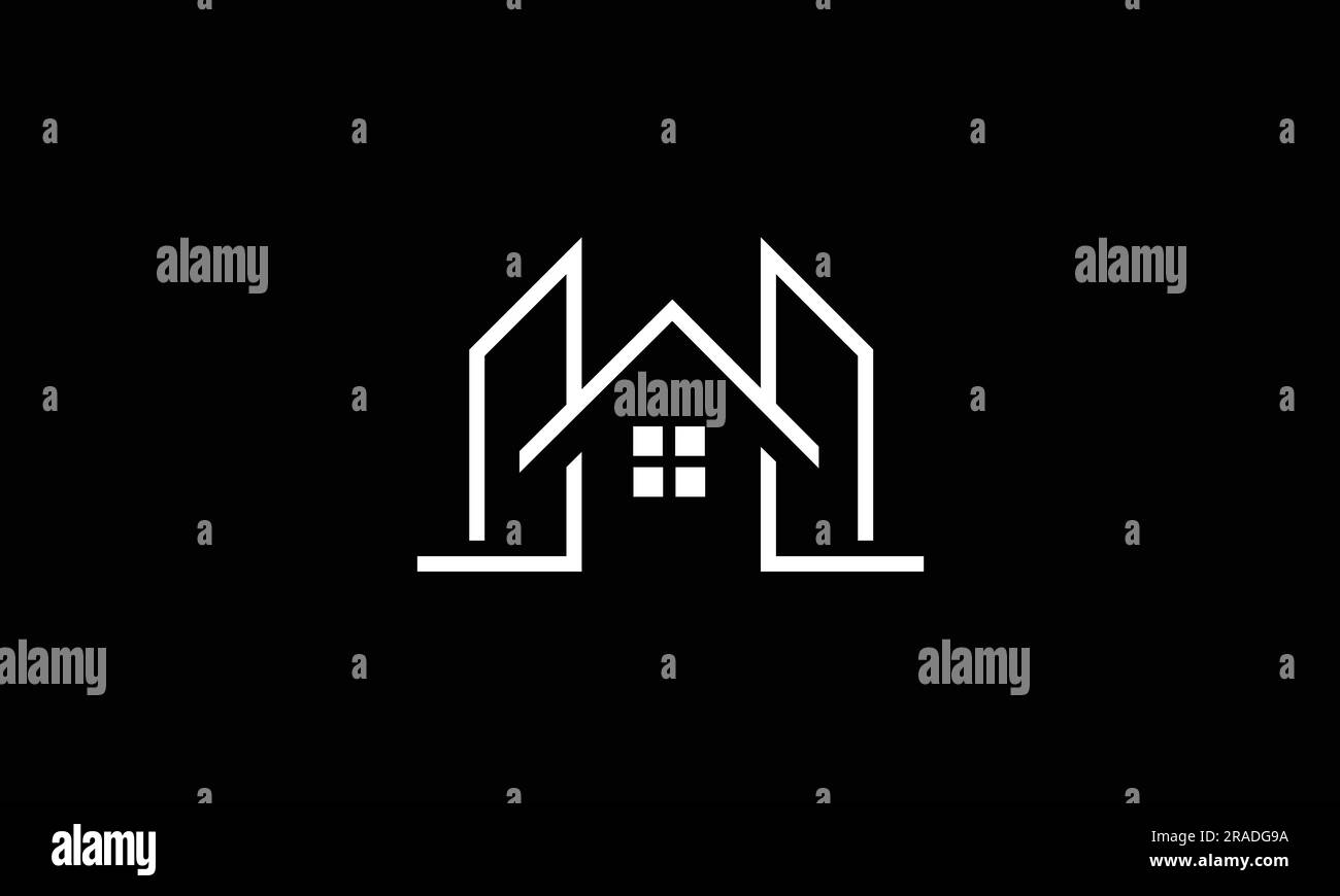 Real estate logo Black and White Stock Photos & Images - Alamy