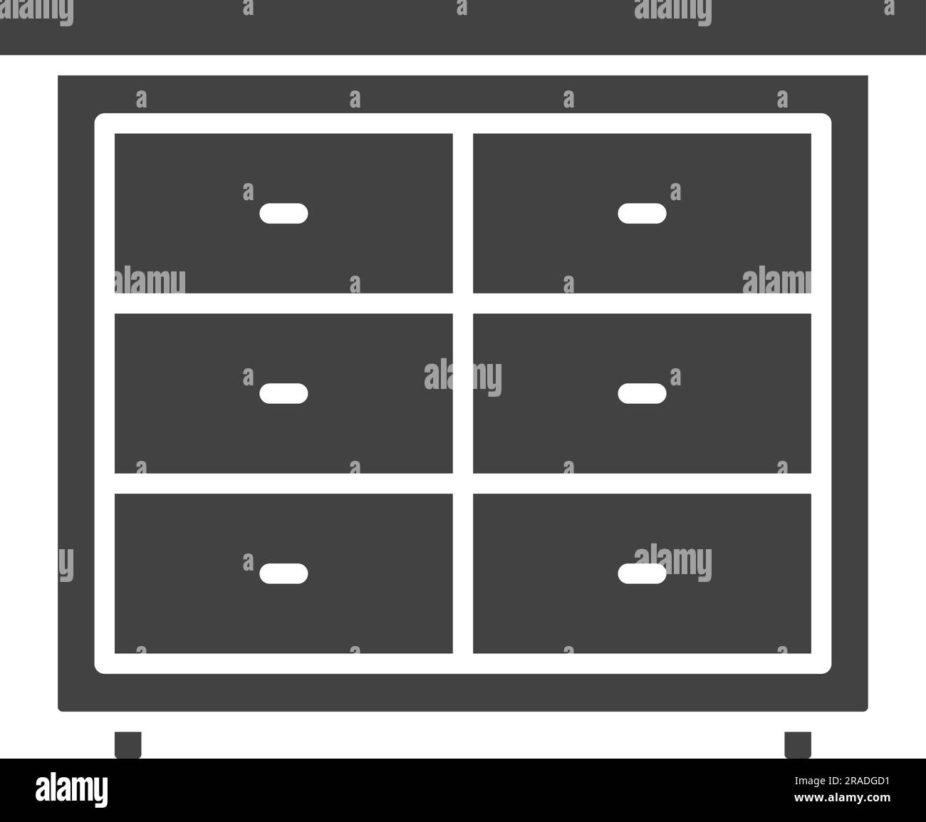 Table chest drawers Black and White Stock Photos & Images - Alamy