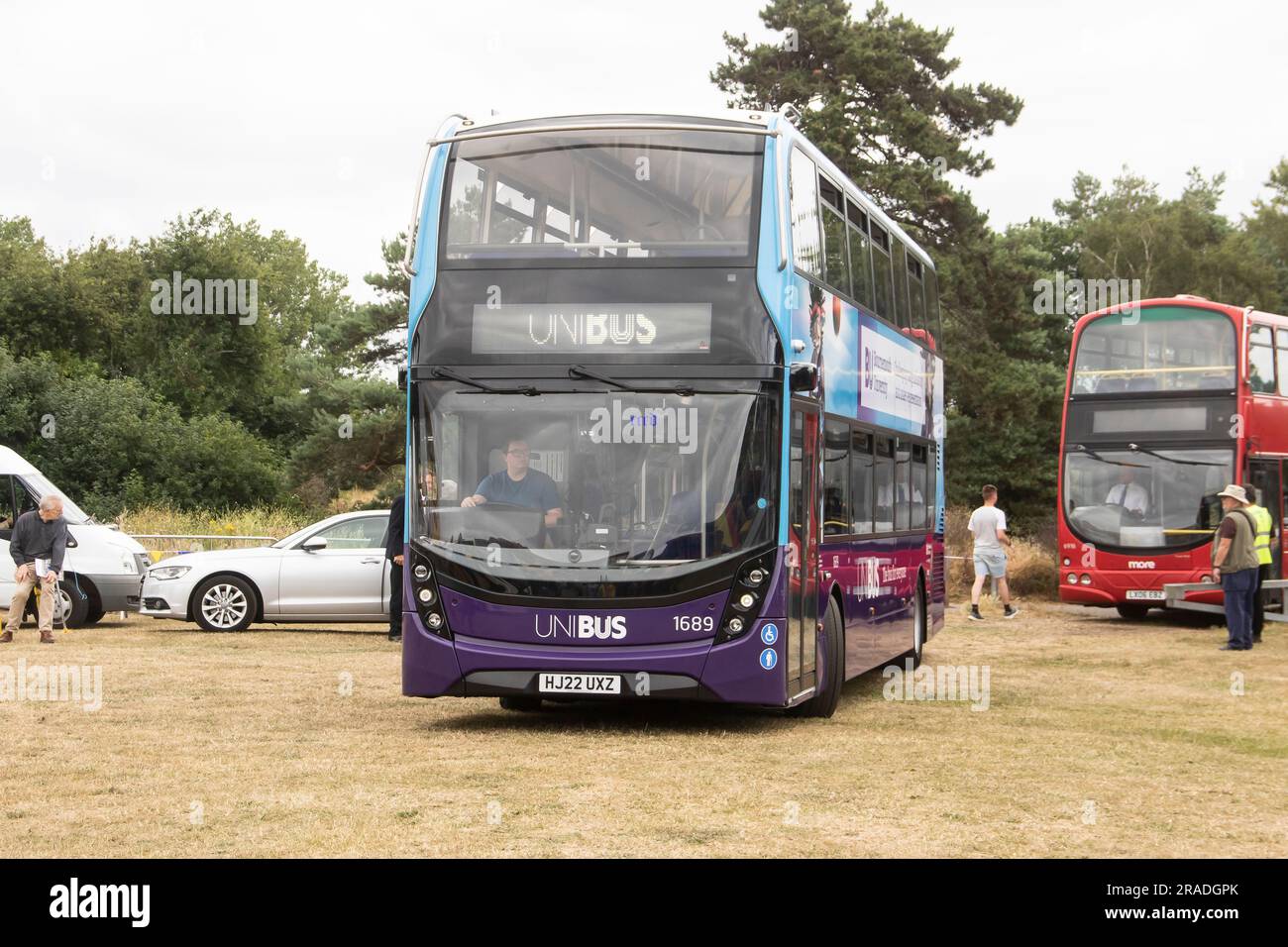 Bournemouth Bus Rally 2023, mostly vintage buses with a few models and ...
