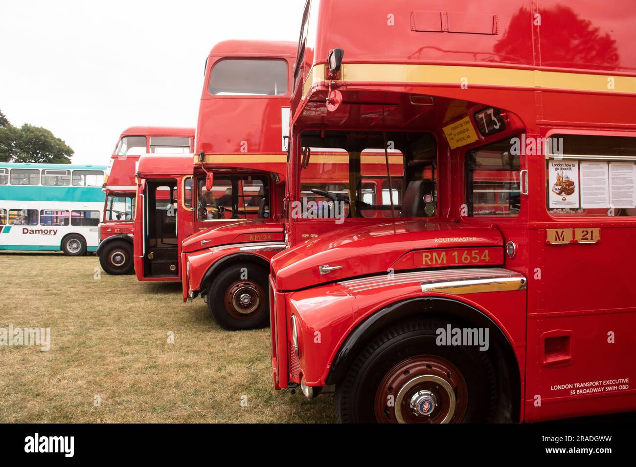 Bournemouth Bus Rally 2023, mostly vintage buses with a few models and ...