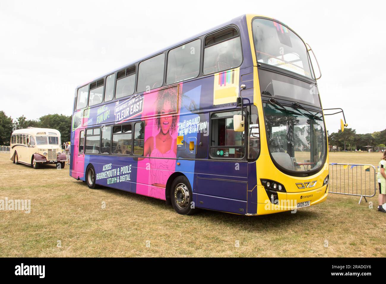 Bournemouth Bus Rally 2023, mostly vintage buses with a few models ans ...