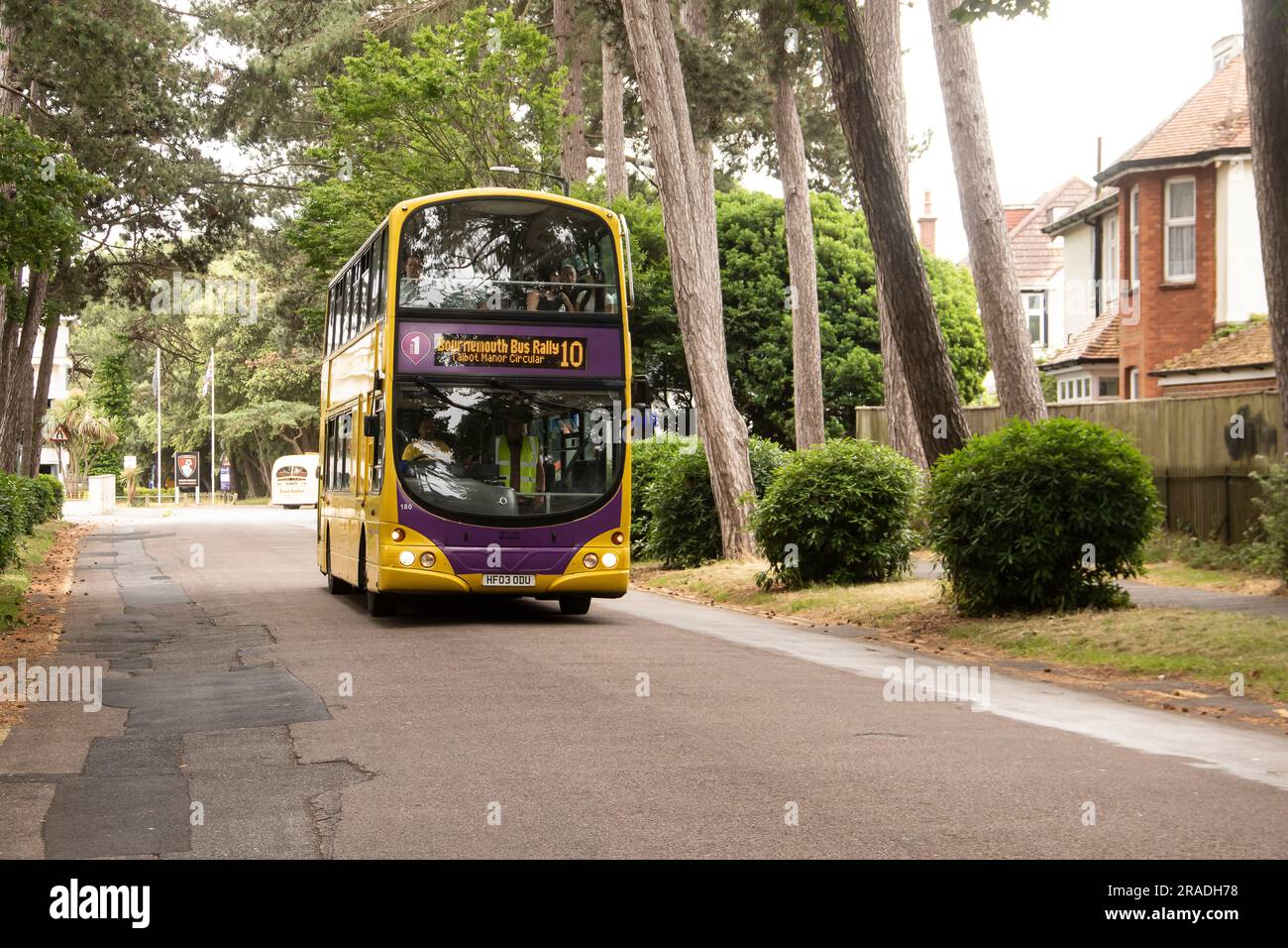 Bournemouth Bus Rally 2023, mostly vintage buses with a few models and ...