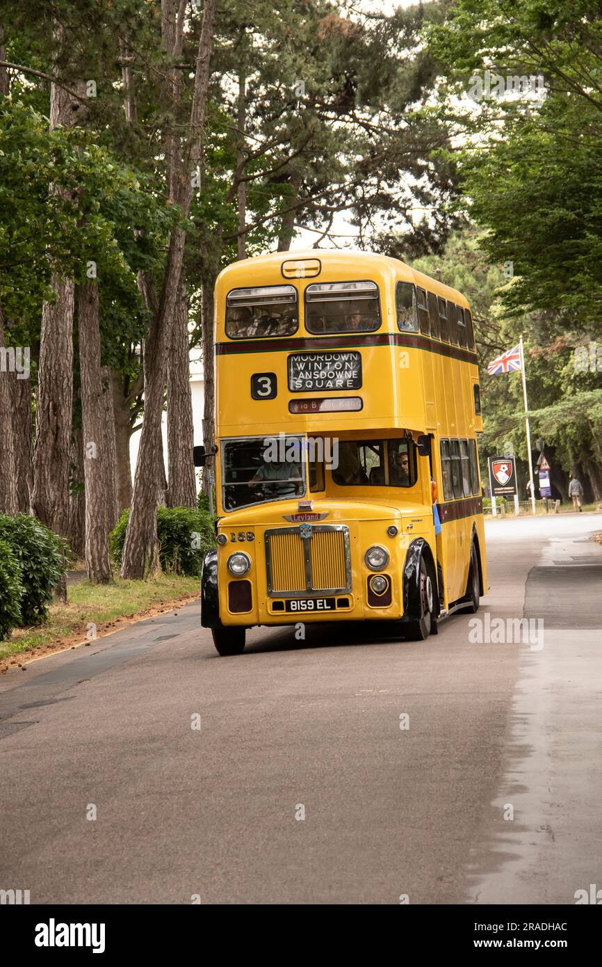 Bournemouth Bus Rally 2023, mostly vintage buses with a few models and ...