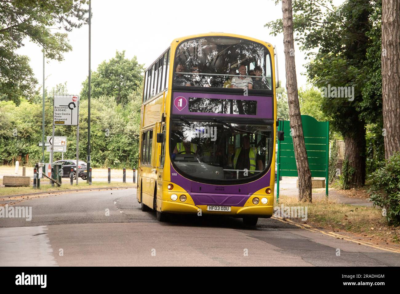 Bournemouth Bus Rally 2023, mostly vintage buses with a few models ans ...