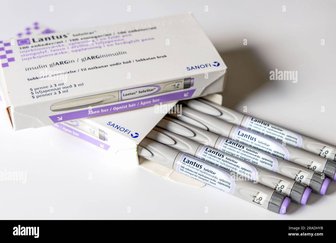Lantus insulin hi-res stock photography and images - Alamy