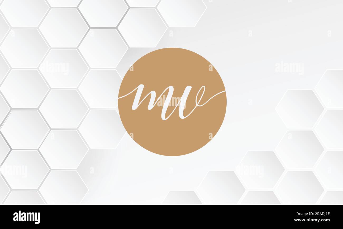 Monogram v m logo Stock Vector Images - Alamy