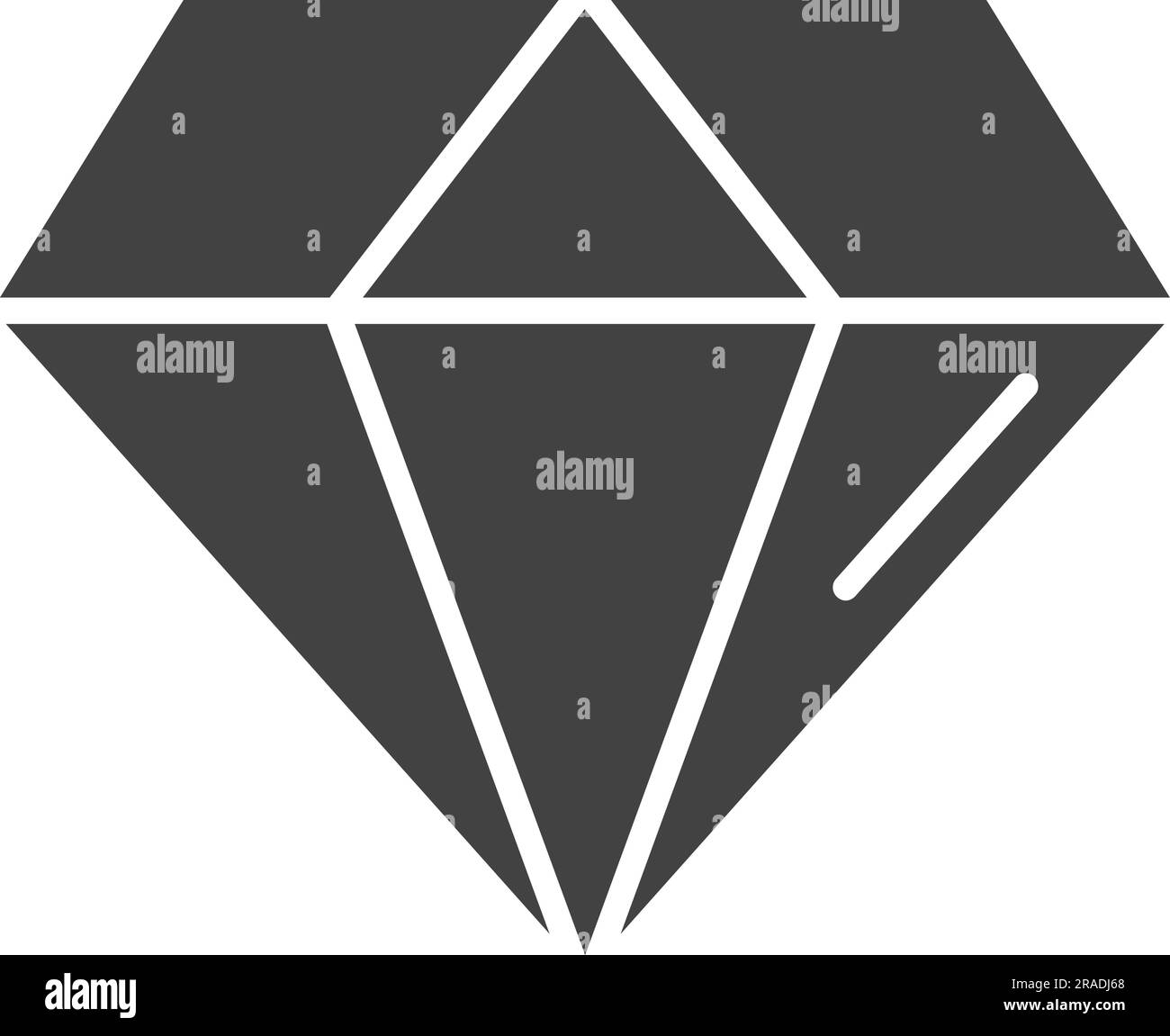 Diamond crystal Black and White Stock Photos & Images - Alamy