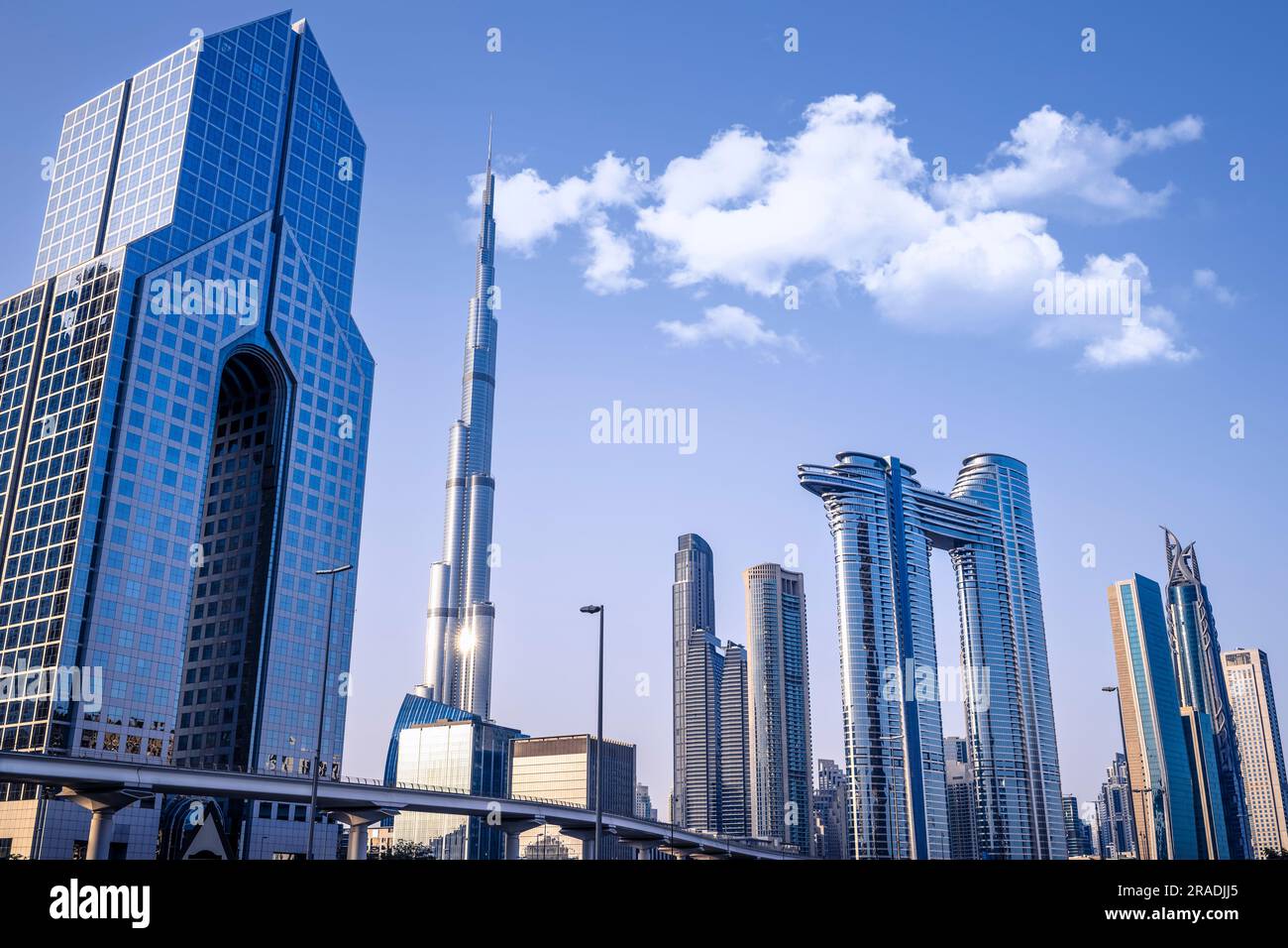 modern buildings of dubai, uae Stock Photo - Alamy