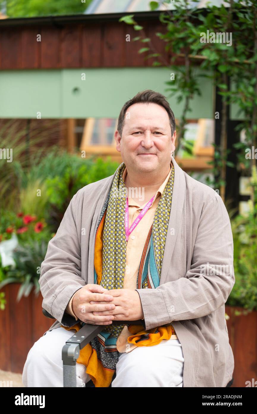 London, UK. 3 July 2023. BBC Morning Live presenter Mark Lane at the ...