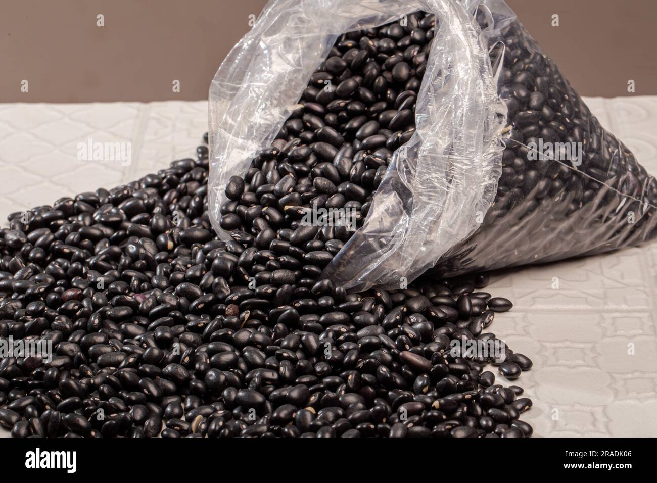 Black turtle bean - is a small, shiny variety of the common bean Stock ...