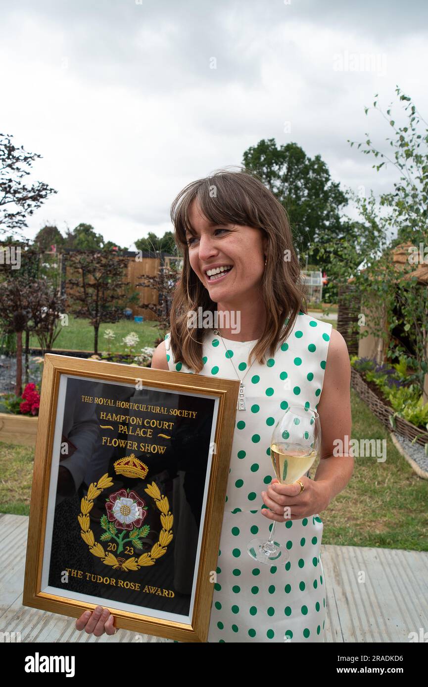 East Molesey, Surrey, UK. 3rd July, 2023. Imogen Perreau Callf ...
