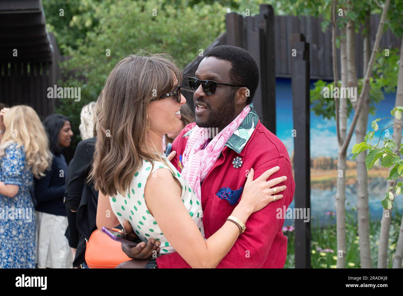 East Molesey, Surrey, UK. 3rd July, 2023. Garden Designer Imogen ...