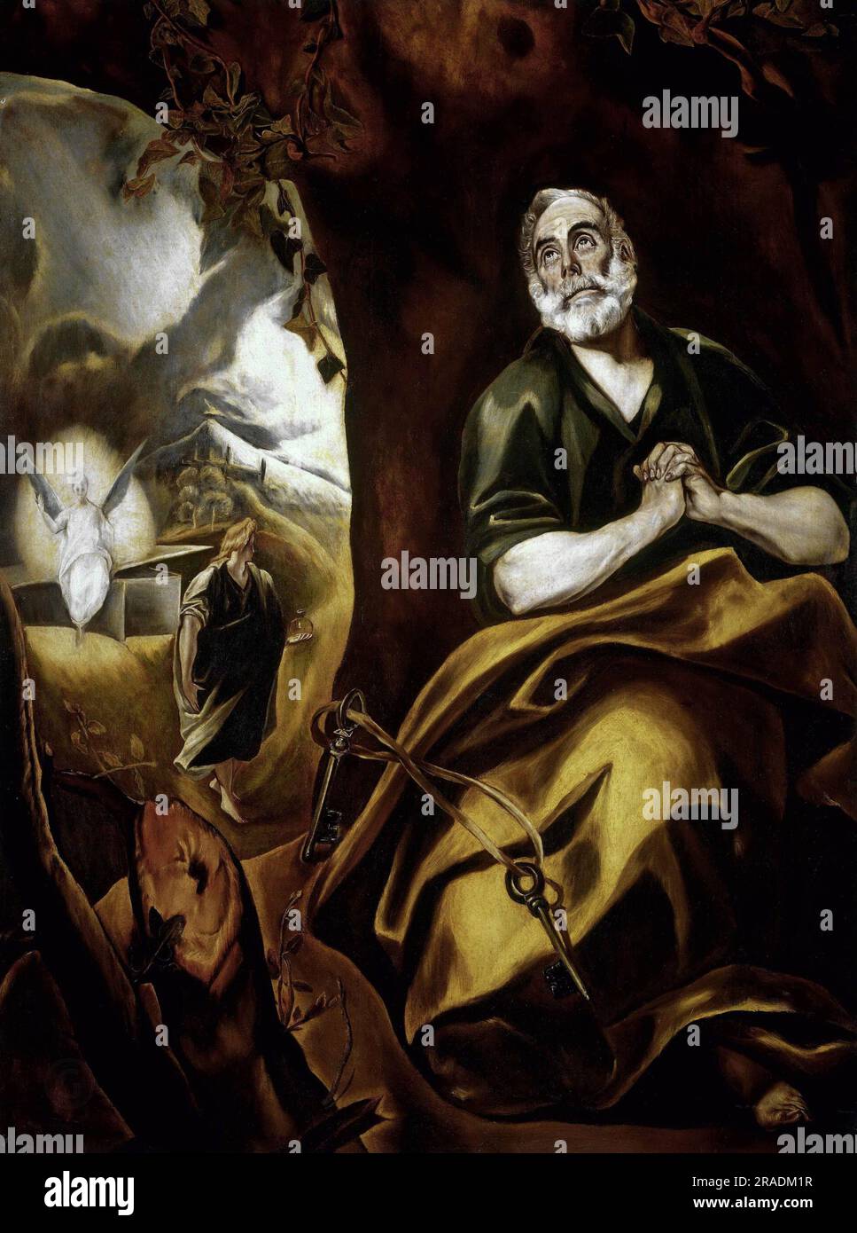 El Greco – Tears of Saint Peter 175x126 Stock Photo - Alamy